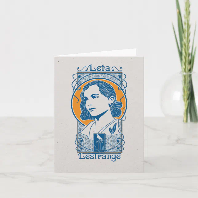Leta Lestrange Illustration Card | Zazzle