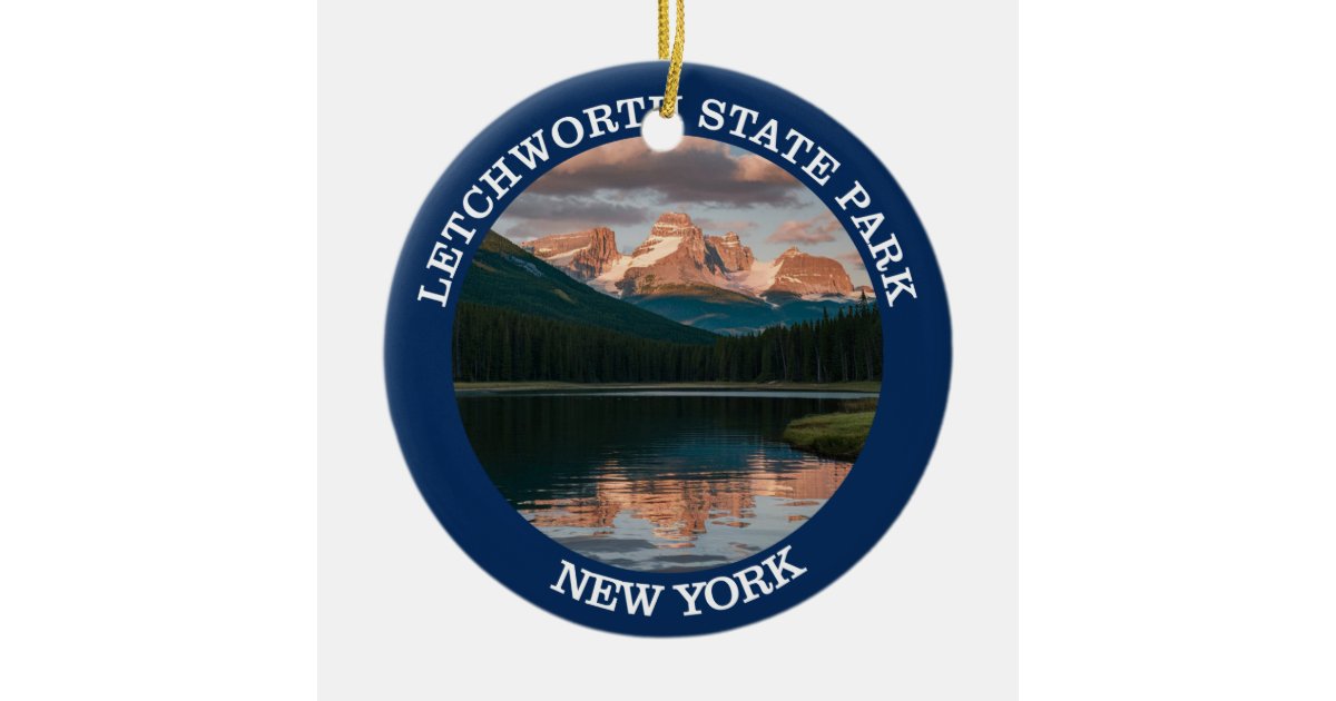 Letchworth State Park Ceramic Ornament | Zazzle