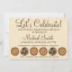 Let's Celebrate Bagel Graduation Party Brunch Invitation | Zazzle