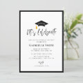 Let's celebrate graduation party invitation | Zazzle