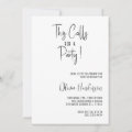 Let's Celebrate This Calls For a Party Birthday Invitation | Zazzle