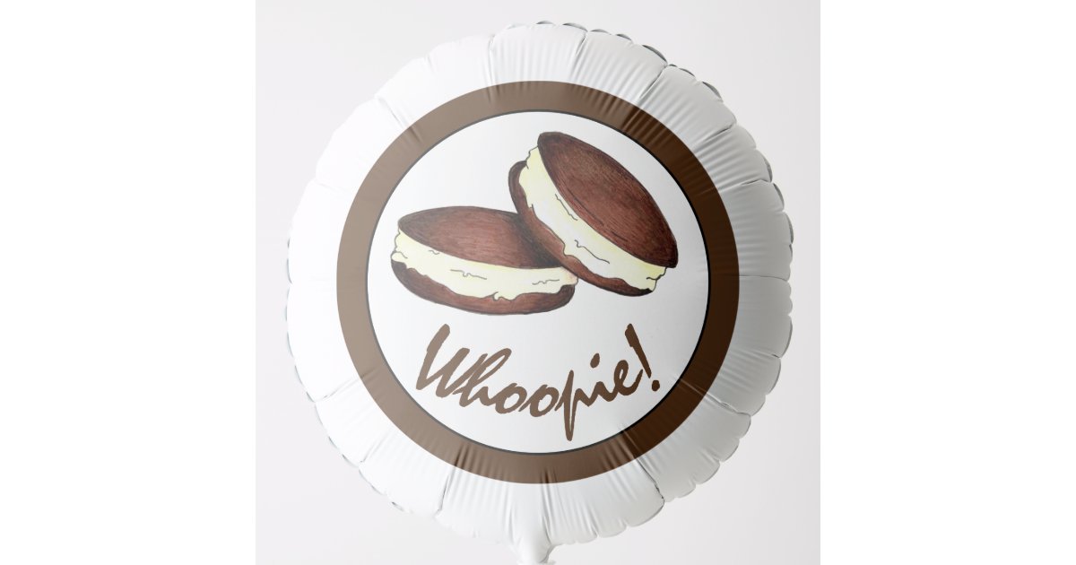 Let's Celebrate! Whoopie Pies Birthday Party Balloon | Zazzle