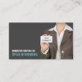 Let's Connect, Speed Networking Event Organizer Business Card | Zazzle