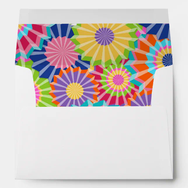 Let's fiesta Envelope Mexican Party Floral Shower | Zazzle