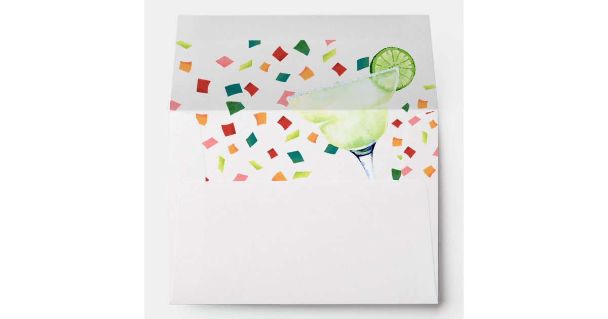 Let's Fiesta Invitation Party Envelope | Zazzle