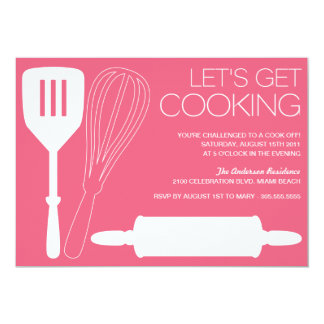 Bake Off Invitations & Announcements | Zazzle