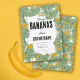 Let's go Bananas Banana Tropical Birthday Theme Invitation | Zazzle