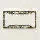 Let's Go Geocaching Custom Name Digital Camo License Plate Frame | Zazzle