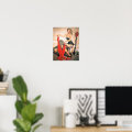 Let's Go Hunting - Vintage Pin-up Art Poster | Zazzle
