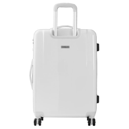 Let's Go Places Modern Script Custom Text Luggage | Zazzle