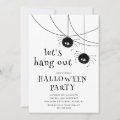 Let's Hang Out Halloween Party Invitation | Zazzle