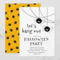 Let's Hang Out Halloween Party Invitation | Zazzle