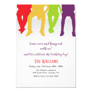 Hang Out Invitations | Zazzle