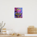 Let's Jump Trampoline Neon Party Welcome Sign | Zazzle