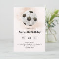 Let's Kick Off Soccer Birthday Invitation | Zazzle