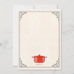 Let's Make Soup Invitation | Zazzle