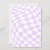 Let's Party Preppy Varsity Fashion Groovy Birthday Invitation | Zazzle