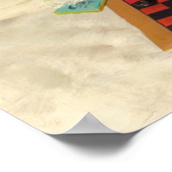 Lets Play a Game - Retro Pinup Girl Poster | Zazzle