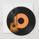 Let's Rock 21 Years Guitar Vintage Record Birthday Invitation | Zazzle