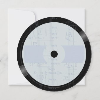 Let's Rock Vintage LP Guitar Music Men Birthday Invitation | Zazzle