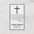 Let's Talk About Jesus Business Card | Zazzle