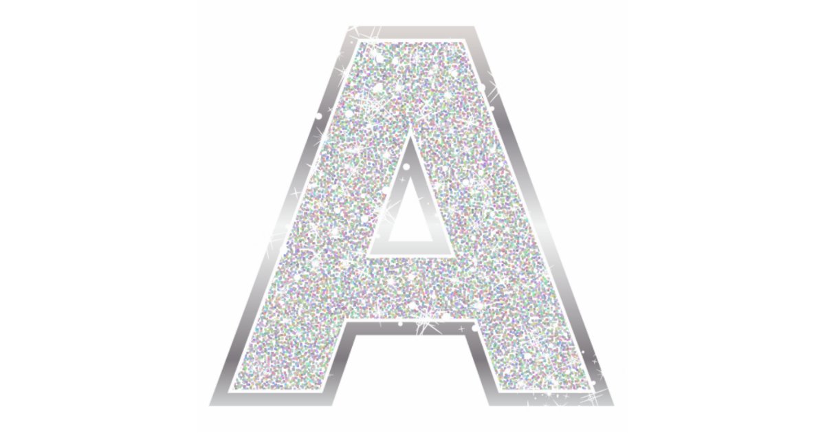 Letter A Cutout | Zazzle