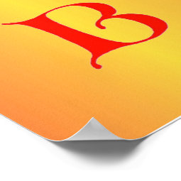 Letter B Poster | Zazzle