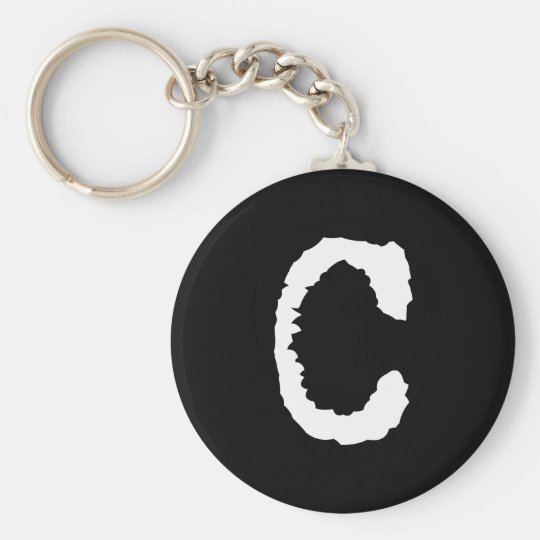 Letter C Keychain | Zazzle.com