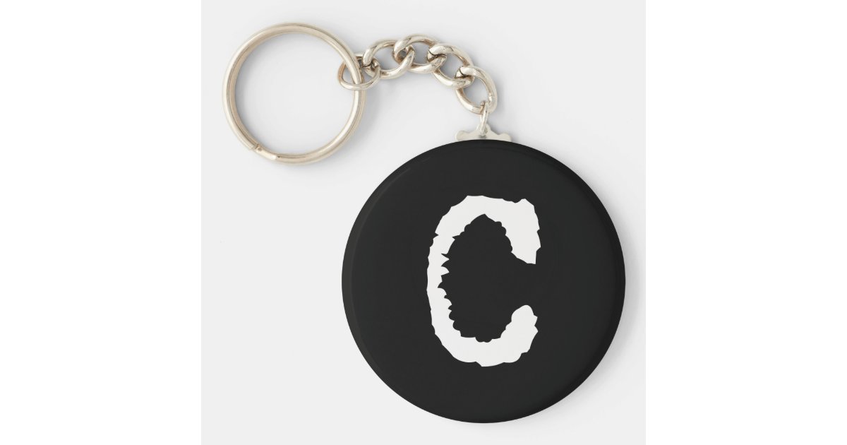 Letter C Keychain | Zazzle