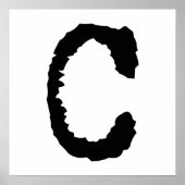 Letter C Poster | Zazzle