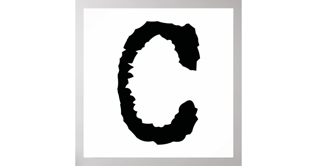 Letter C Poster | Zazzle