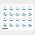 LETTER C - Sea Ocean Beach Envelope Sticker | Zazzle
