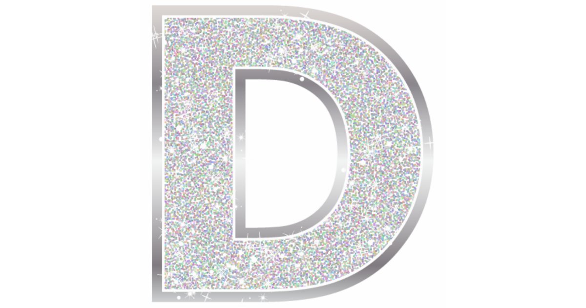 Letter D Statuette | Zazzle