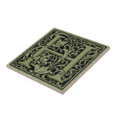 Letter H First Letter Monogram Ceramic Tile | Zazzle
