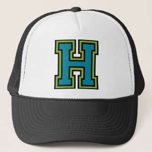 Letter H Hats & Caps | Zazzle