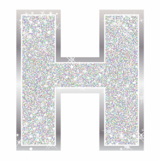 Silver Glitter Photo Statuettes, Cutouts & Sculptures | Zazzle