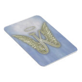Letter K Angel Monogram Magnet | Zazzle