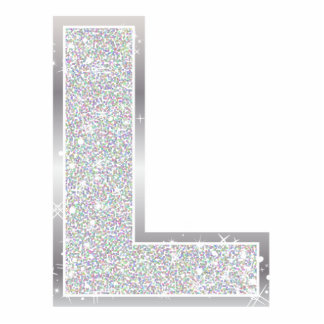 Silver Glitter Photo Statuettes, Cutouts & Sculptures | Zazzle