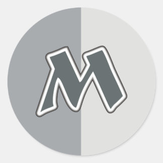Letter M Stickers | Zazzle