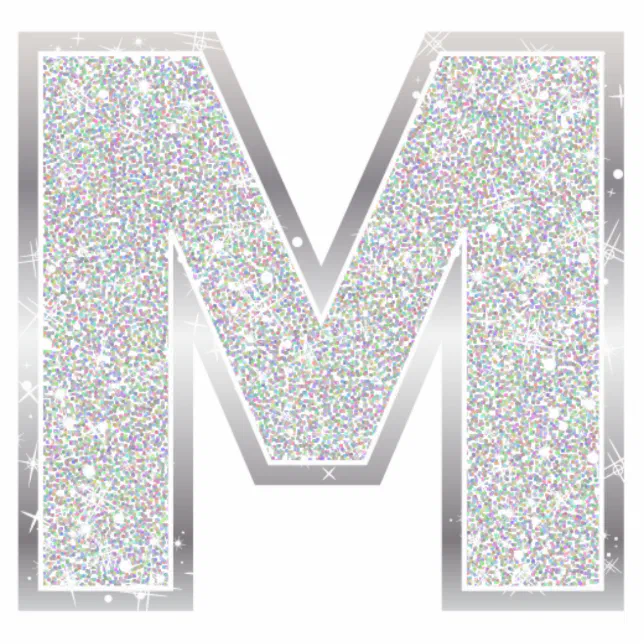 Letter M Statuette | Zazzle