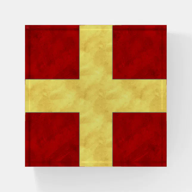 Letter R Romeo Nautical Maritime Signal Flag Paperweight | Zazzle