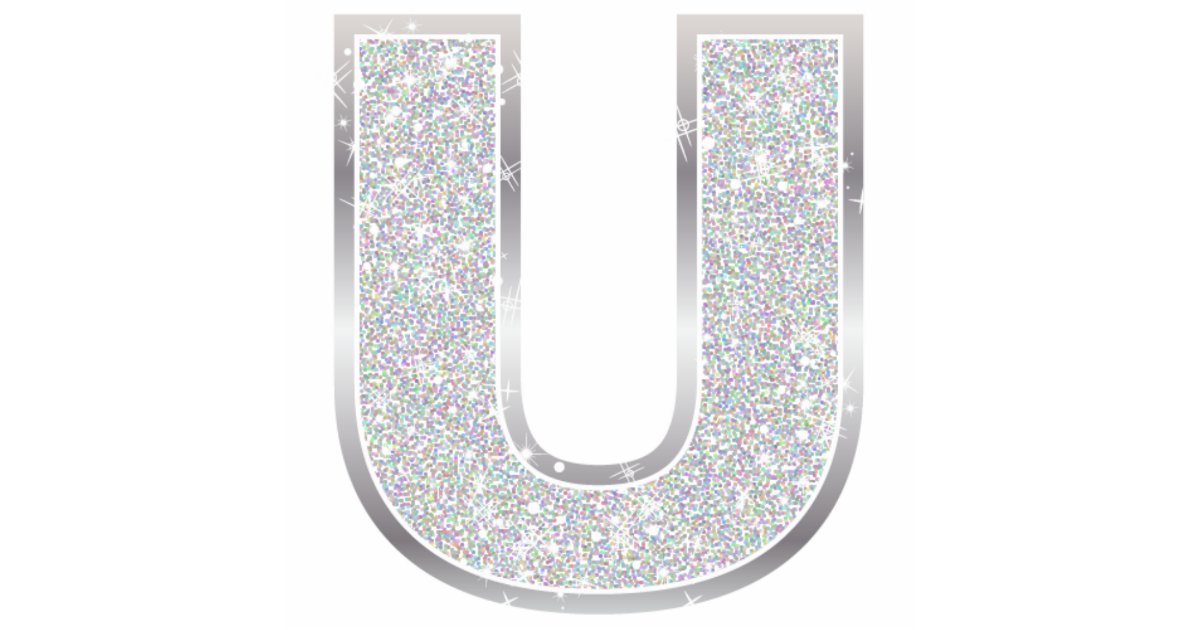 Letter U Cutout | Zazzle