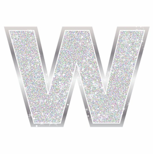 Letter W Cutout | Zazzle.com