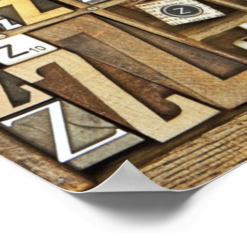 Letter Z Poster | Zazzle