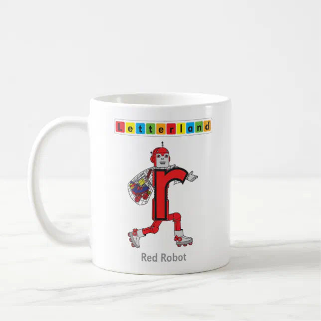 Letterland | Rr Mug | Zazzle