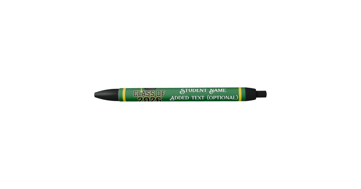 Letterman Class of 2026 Graduation Pen | Zazzle