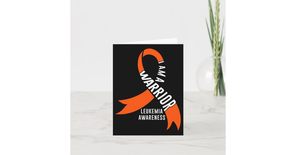 Leukemia Awareness Blood Cancer Chemotherapy Hope Card | Zazzle