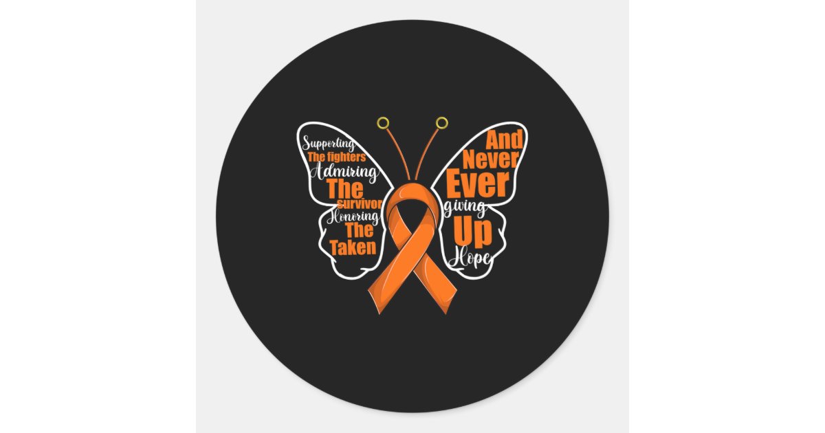Leukemia Awareness Month Classic Round Sticker | Zazzle