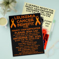 Leukemia Cancer Fighter Benefit Flyer | Zazzle
