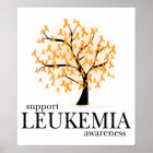 Survivor 22 Leukemia Poster | Zazzle.com